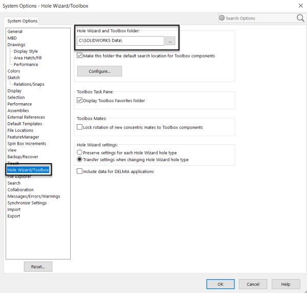 Setting Up Toolbox Database - Central Innovation