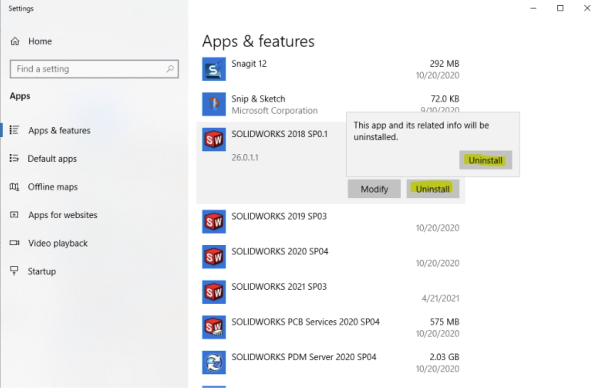 Solidworks: Performing a Clean Uninstall - Central Innovation