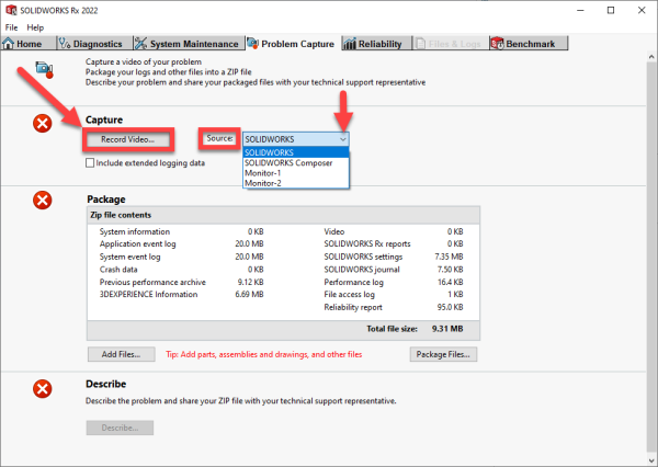 SOLIDWORKS RX – Problem Capture - Central Innovation