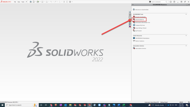 SOLIDWORKS RX – Problem Capture - Central Innovation